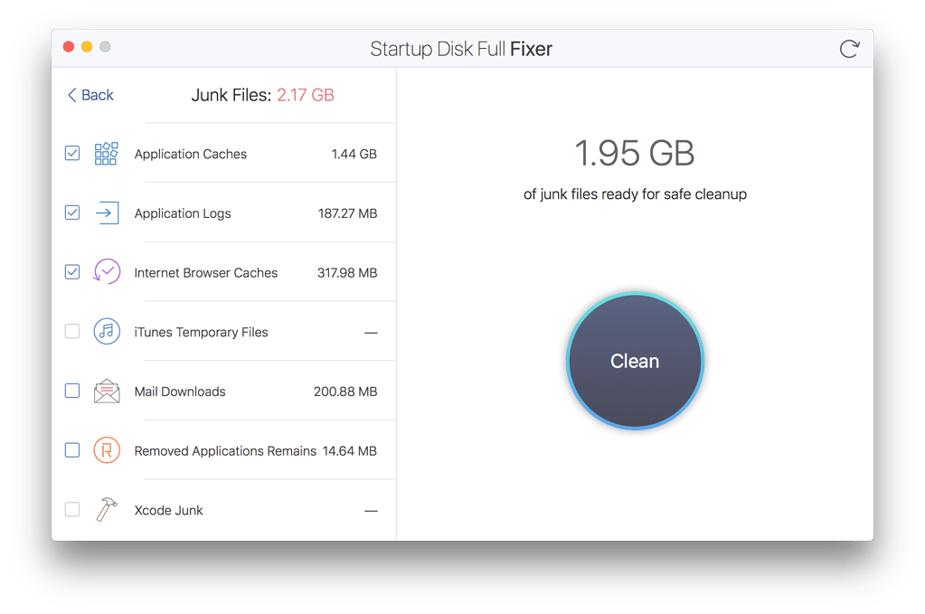 New Free App To Clean Up Startup Disk On Mac App Announcements