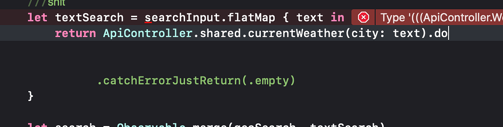 Error Handling in Practice - Swift - Kodeco Forums