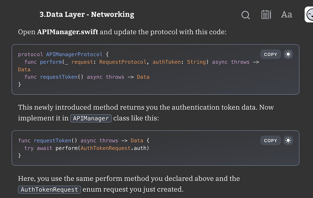 Ch3 Data Layer Networking Authtoken Issue Real World Ios By Tutorials Kodeco Forums 2095