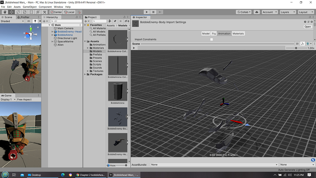 Chapter 2 Bobblehead Enemy Bodies Unity Games By Tutorials Kodeco Forums 