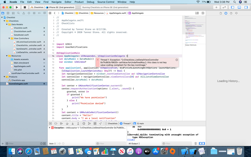 Need Help With This Issue Ios Kodeco Forums 