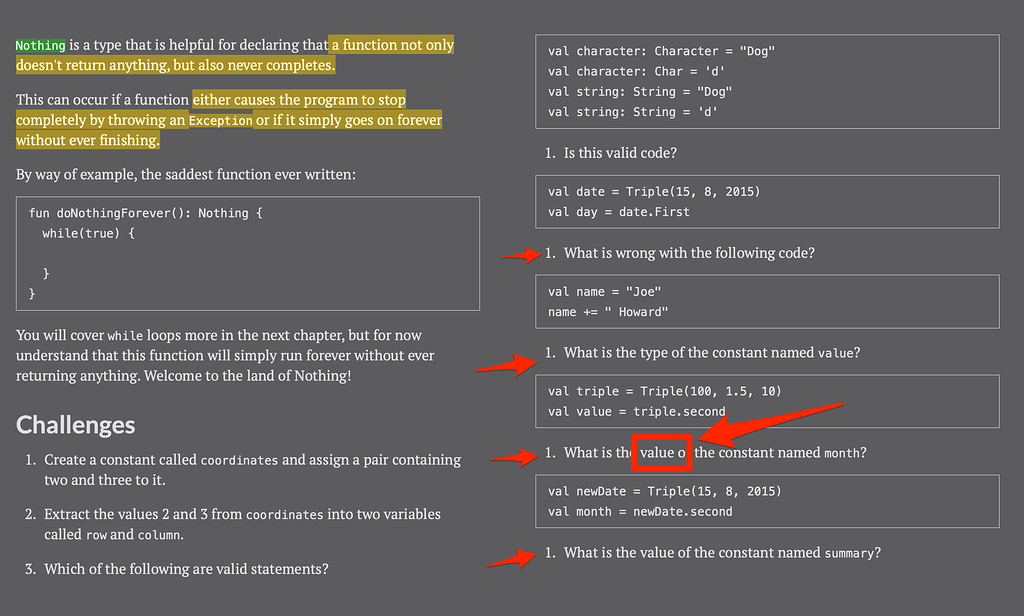 Version 200 Chapter 3 Errata Kotlin Apprentice Kodeco Forums